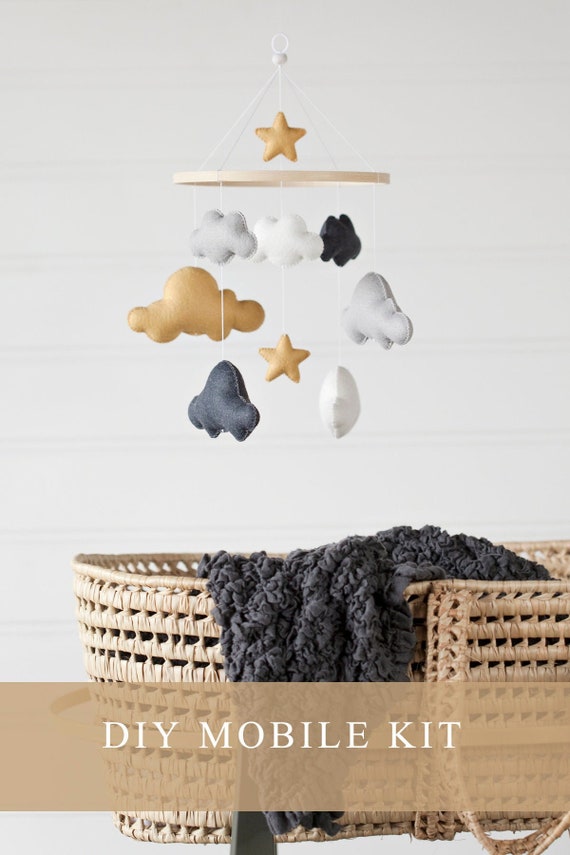 DIY Mobile Kit Create Your Own Mobile Cloud and Stars | Etsy