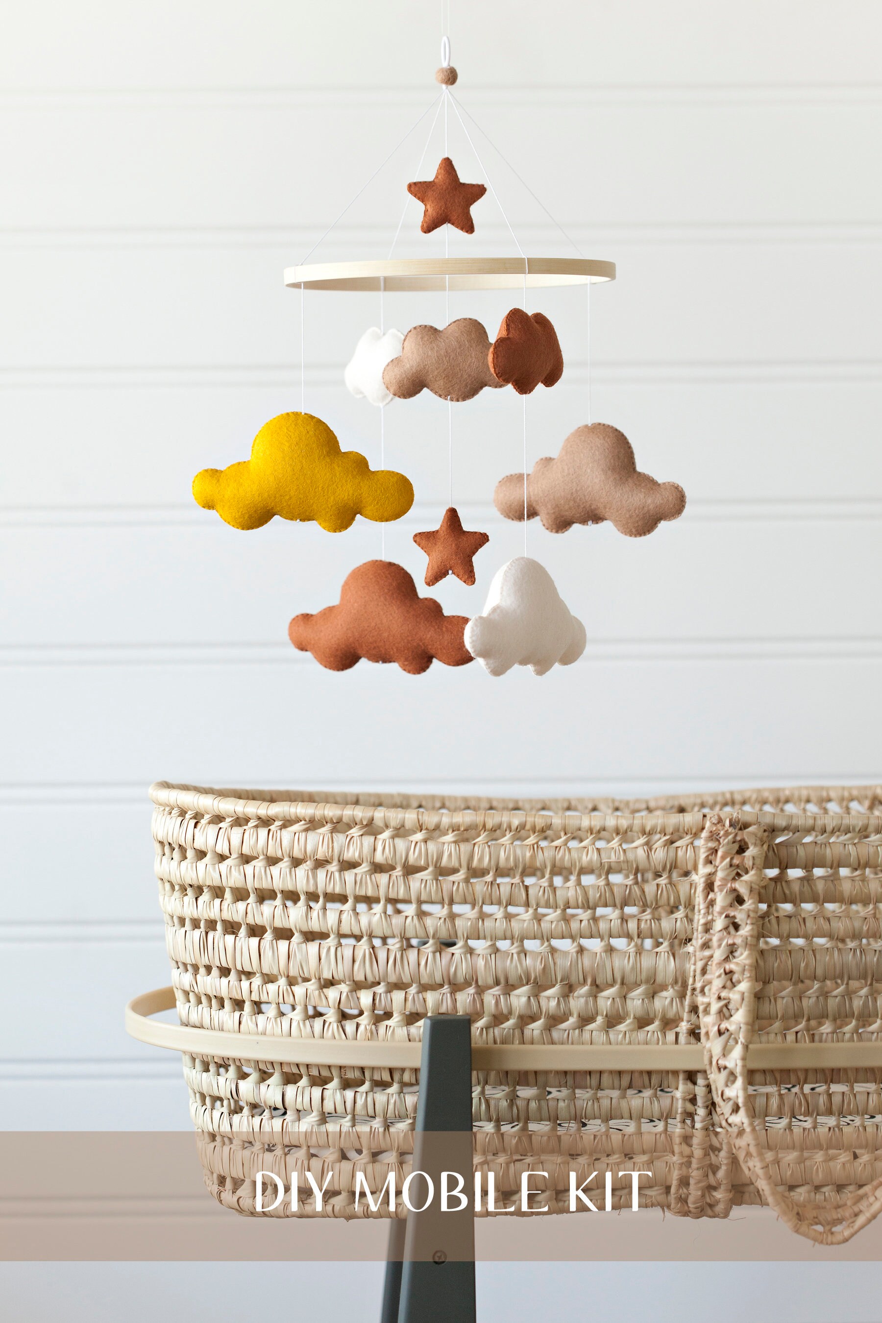 DIY Mobile Kit Create Your Own Mobile Cloud and Stars - Etsy