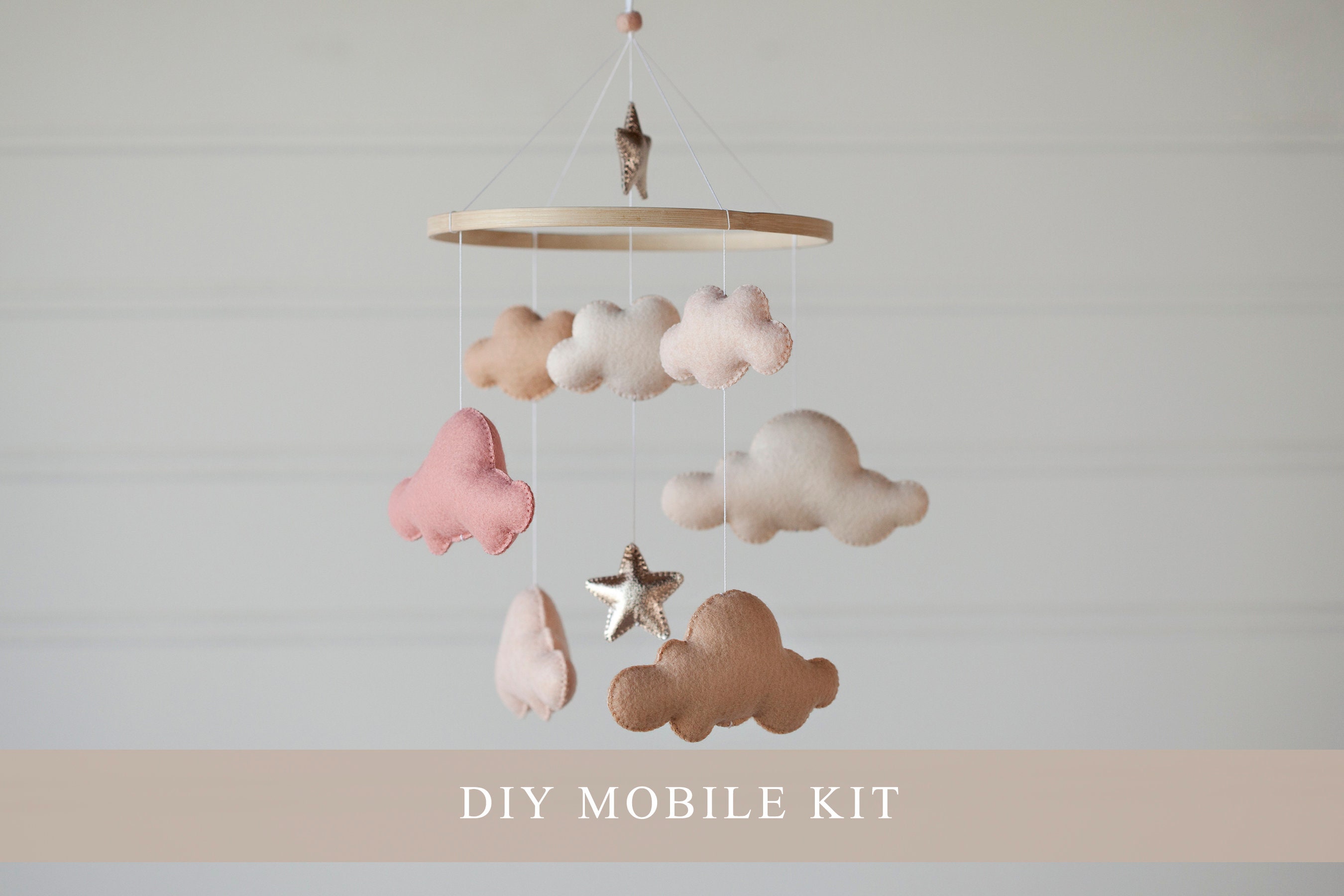 DIY Mobile Kit Create Your Own Mobile Cloud and Stars | Etsy