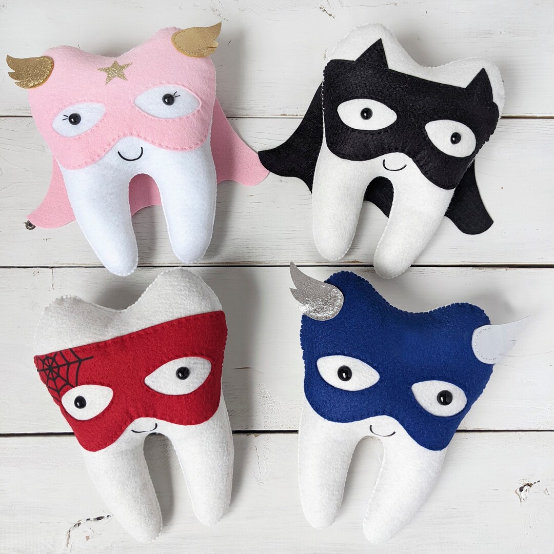 Tooth Fairy Pillow - Hero Character Tooth Fairy Pillows - Customizable ...