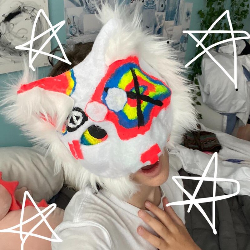 Therian Raccoon Mask - Etsy