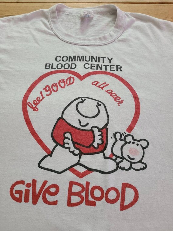 80's Iggy Shirt. Give Blood. Size Small. - Etsy
