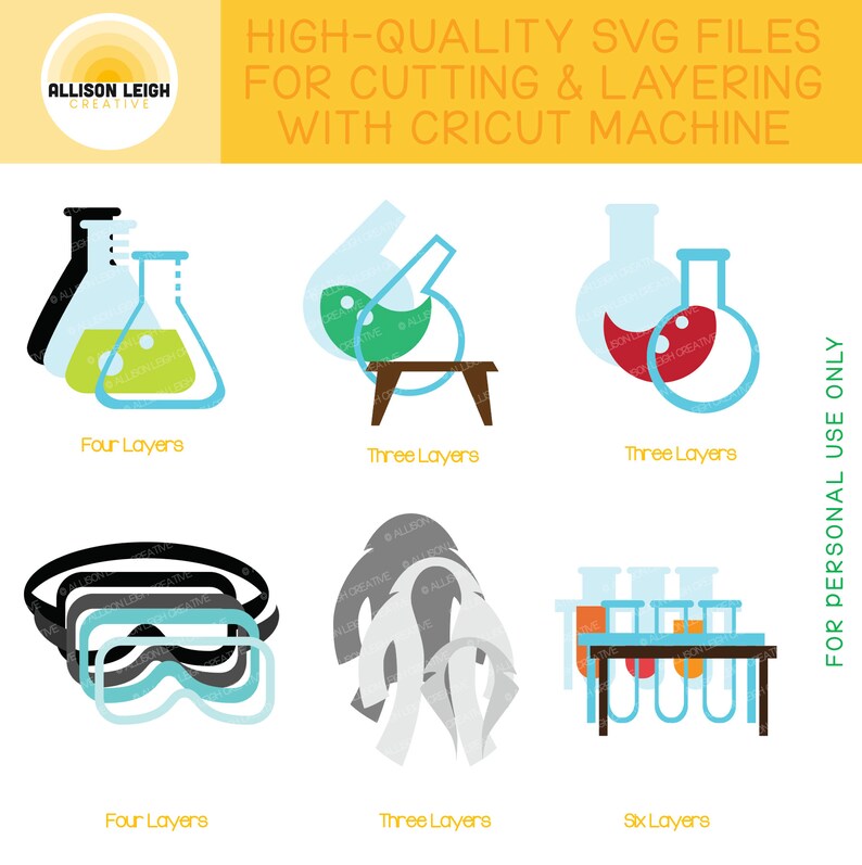 Science Lab SVG Bundle / SVG PNG Digital Instant Download / High ...