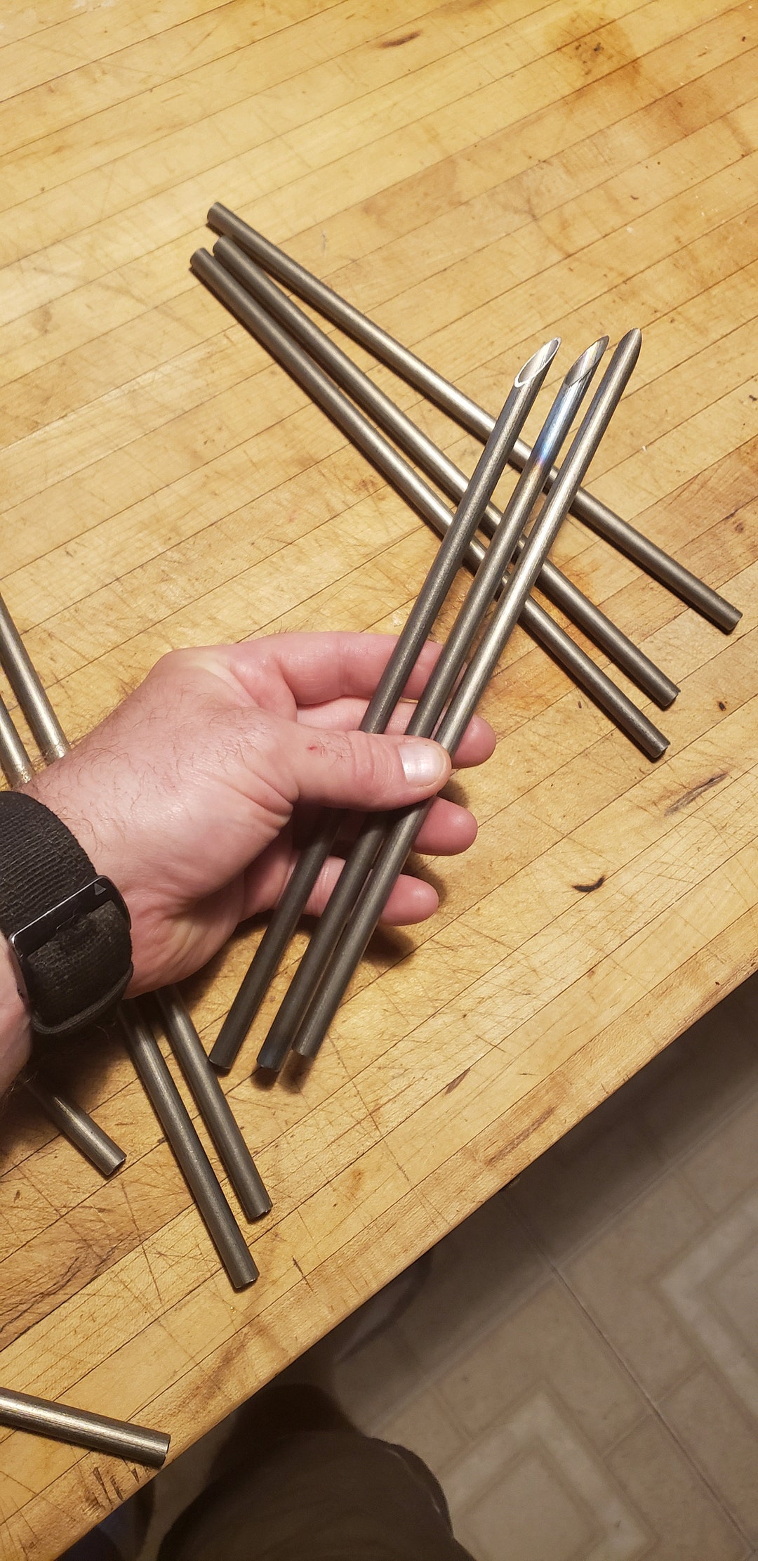 LARGE Diameter Titanium Straw (0.375", 3/8") - Etsy