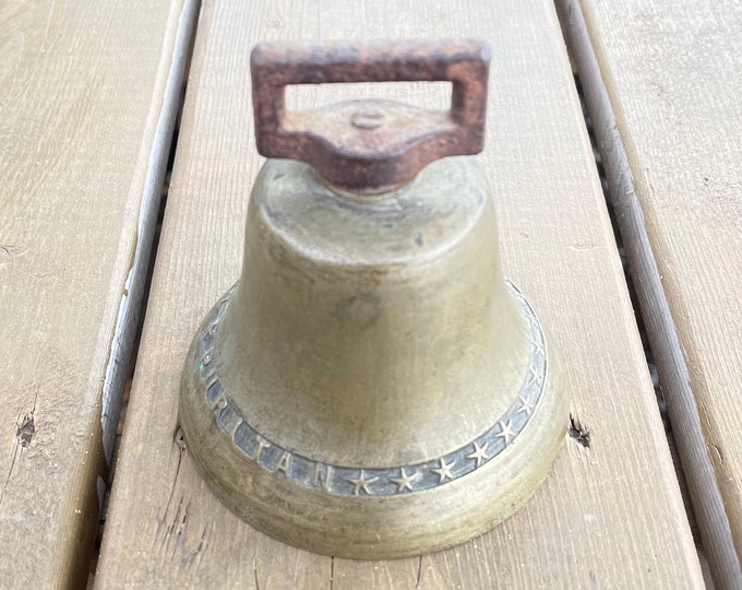 Antique Puritan 1492 Cow’s Bell Rustic Farmhouse Decor Primitive Sheep ...