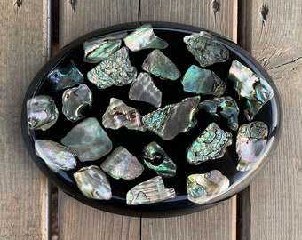 Vintage 1970’s Mid-century Lucite Abalone Shell Trivet. Retro Kitchen ...