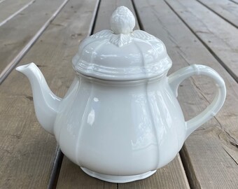 French Porcelain Teapot - Etsy