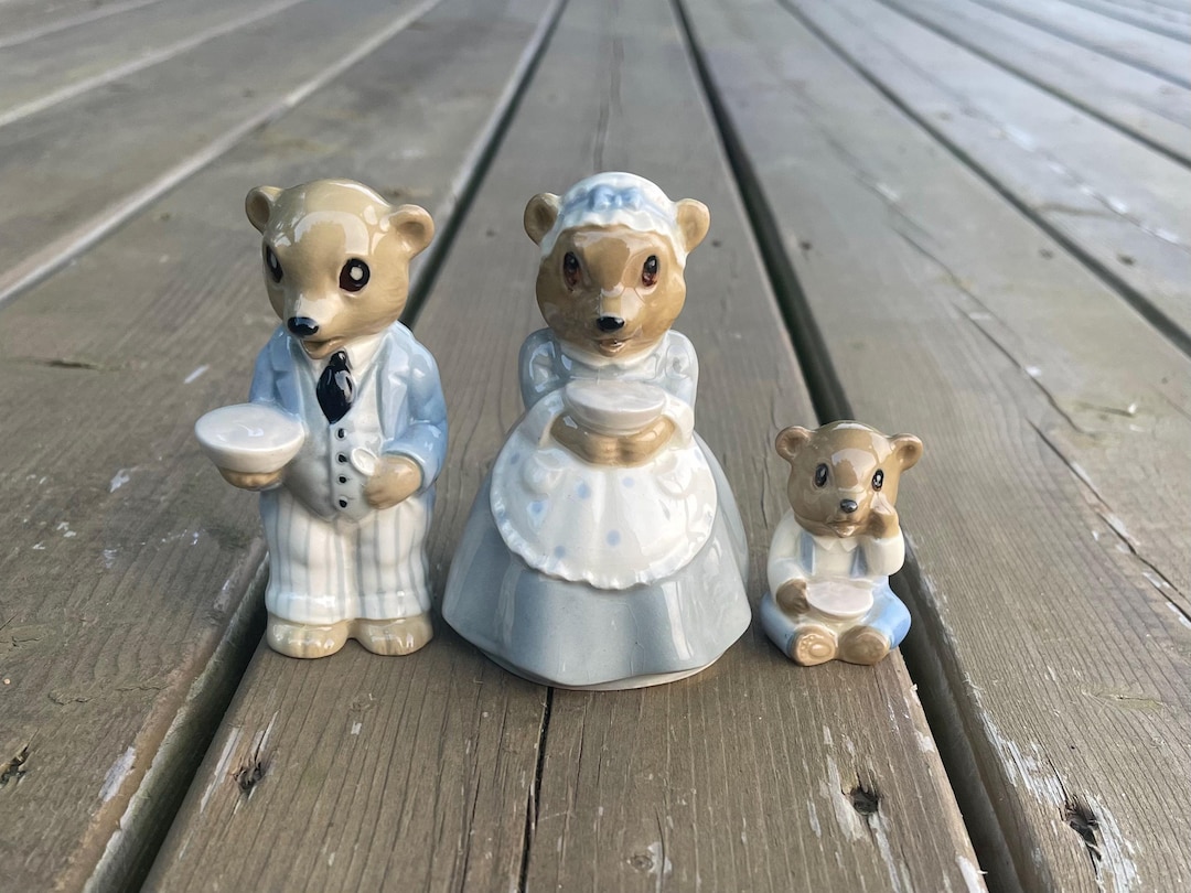 Set of Three Vintage Wade “goldilocks and the Three Bears” Mama Bear ...