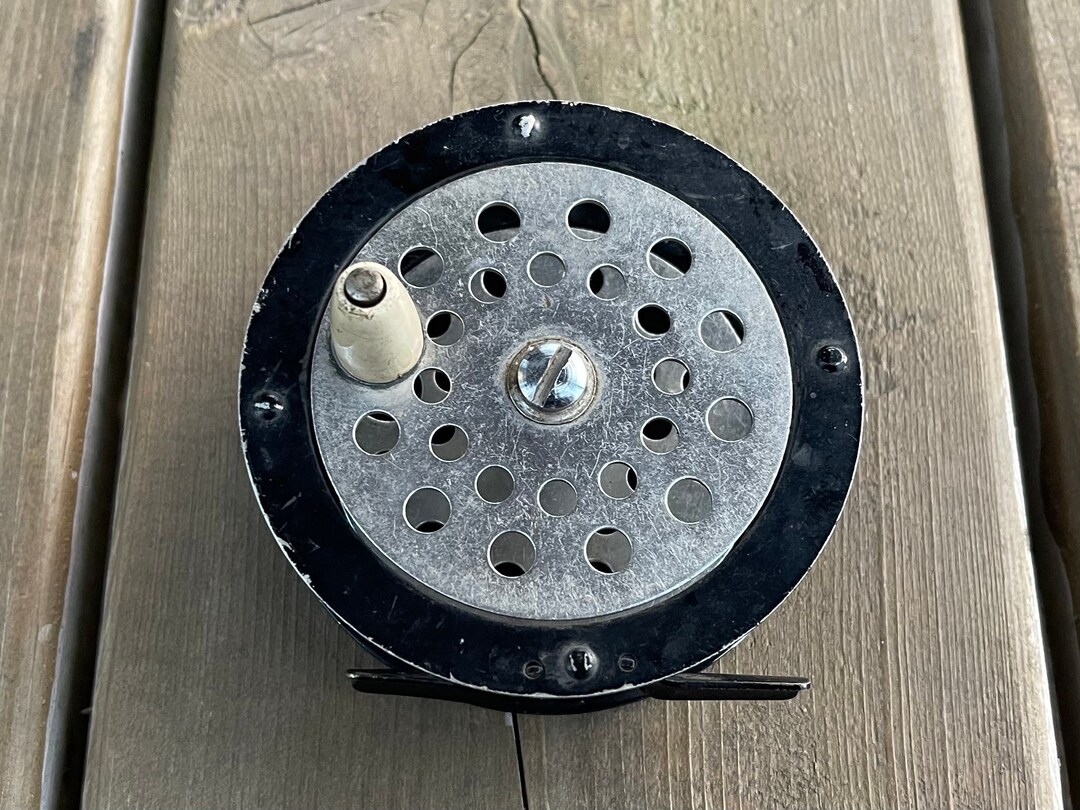 Vintage 3 and 1/4 Inch Fly Fishing Reel Made in Japan Retro Gift for ...