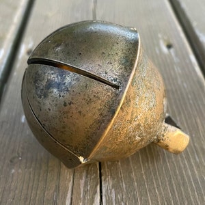 Antique Vintage 2 and 3/4 Inch Diameter Sleigh Bell Horse Harness Bell ...