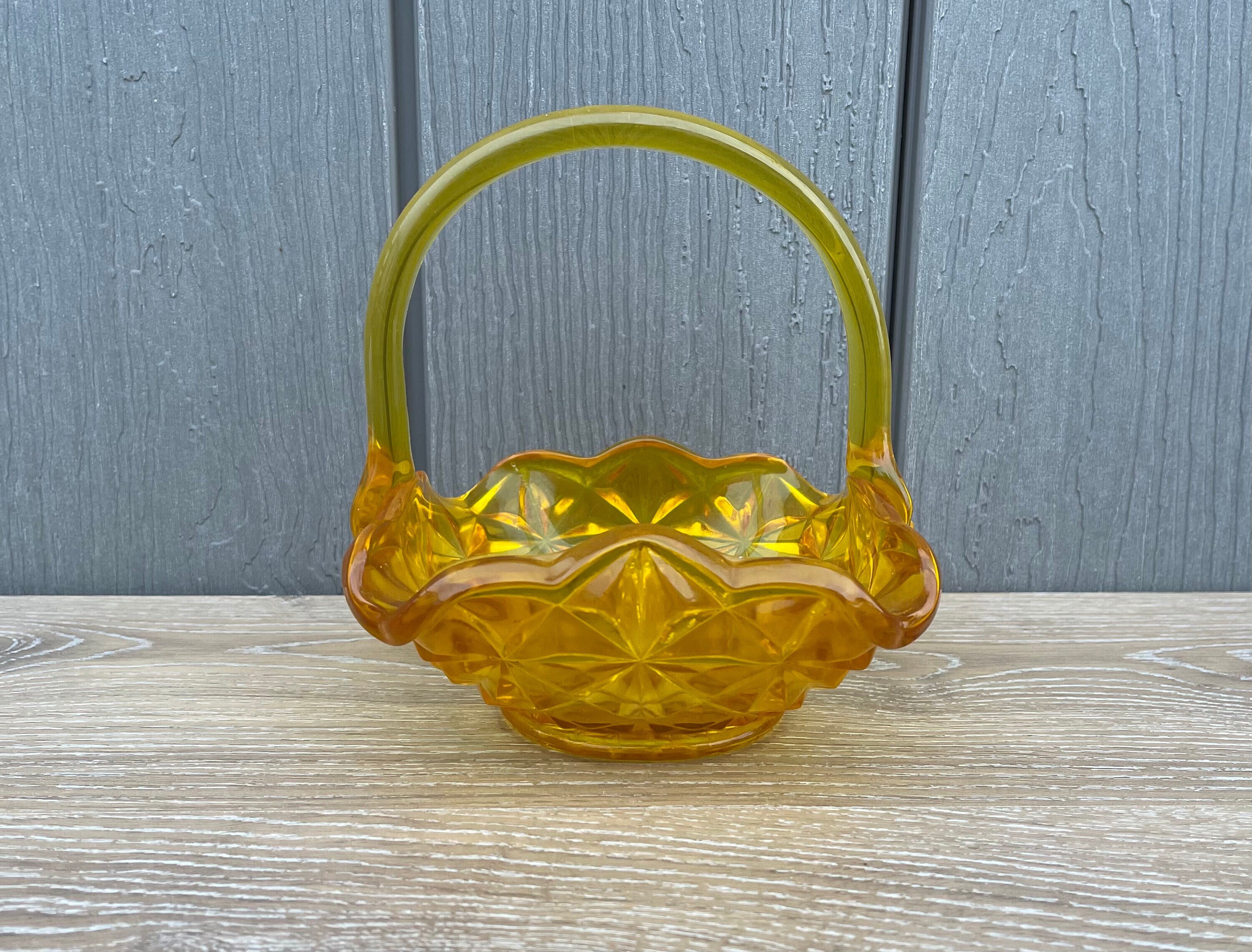 Vintage Indiana Glass Monticello Pattern Tree Dimensional Star | Etsy