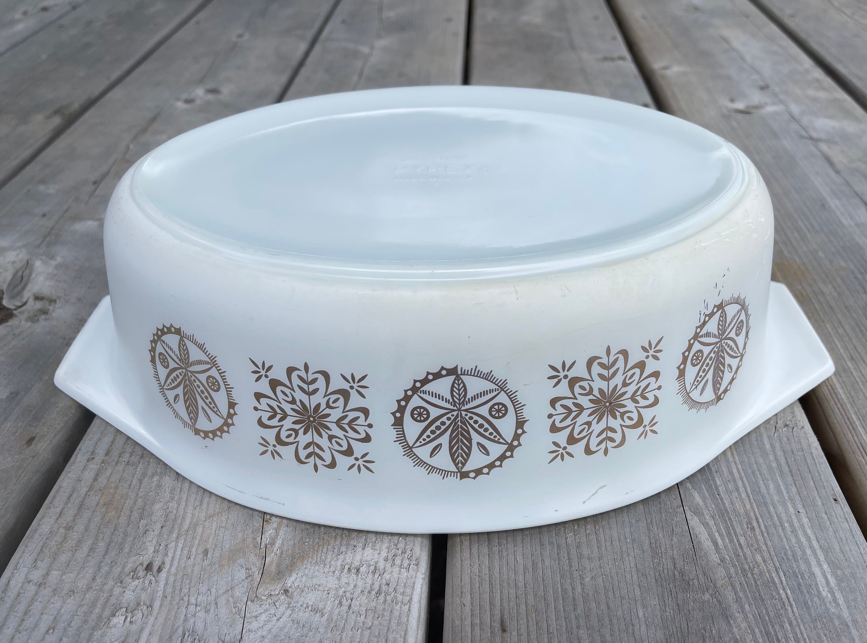 Vintage Pyrex Promotional Pattern Hex Signs Leaves and | Etsy