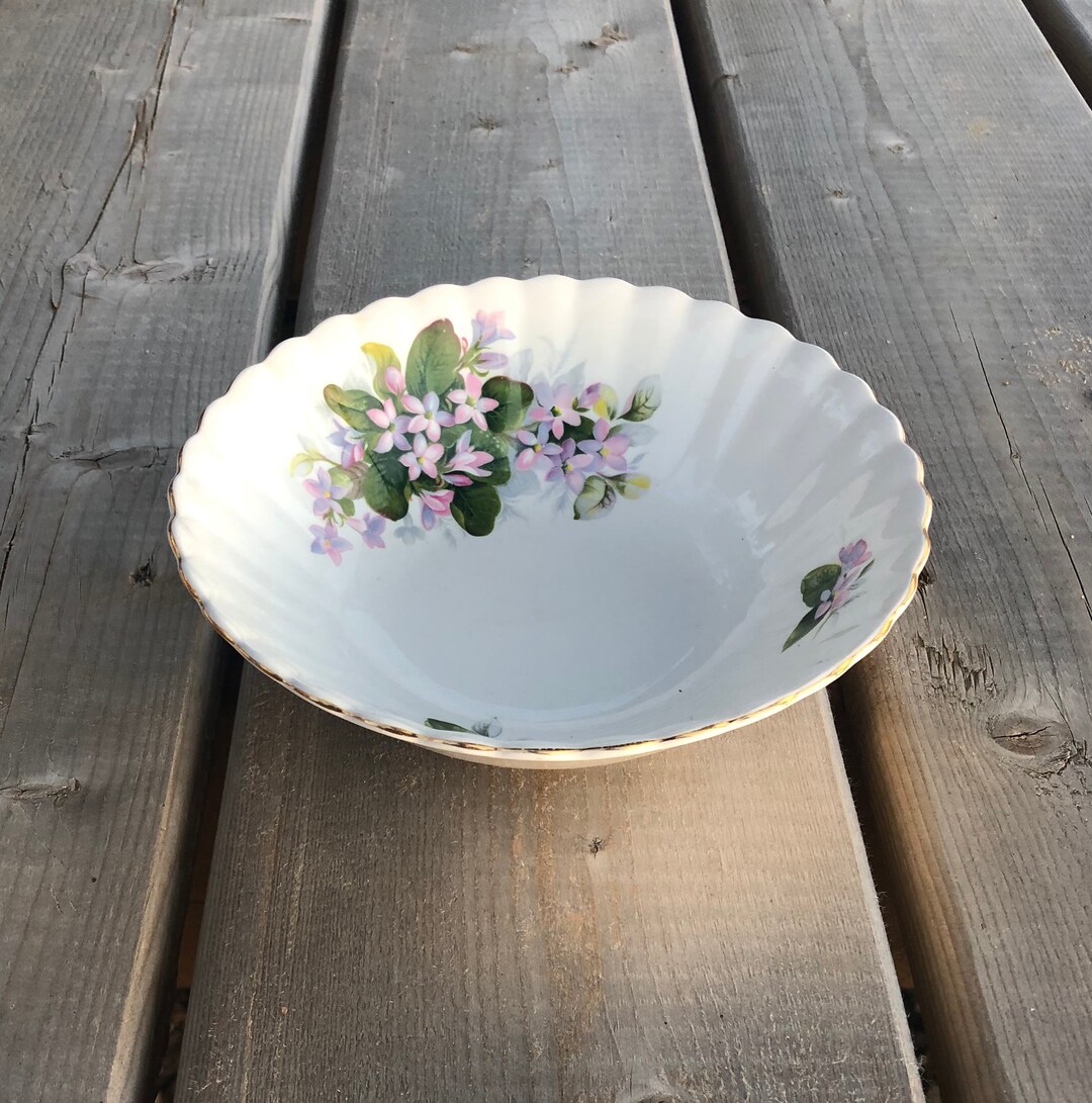 Vintage Royal Albert Mayflower Pattern Bone China 6 and 1/4 Inch Cereal ...