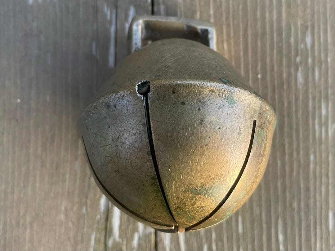 Antique Vintage 2 Inch Diameter Sleigh Bell Horse Harness Bell Cow Bell ...