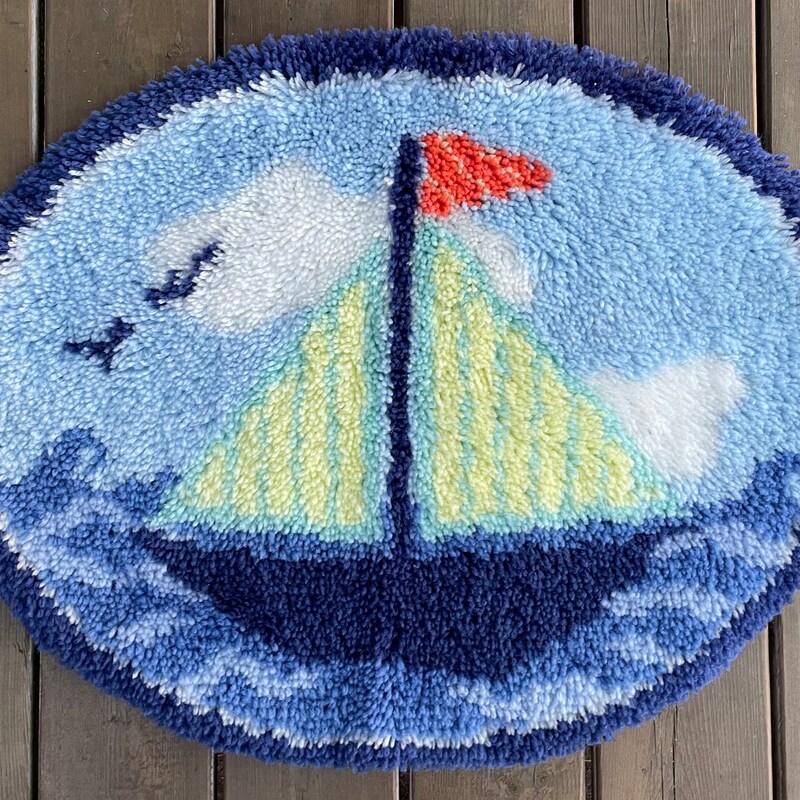Nautical Rug - Etsy