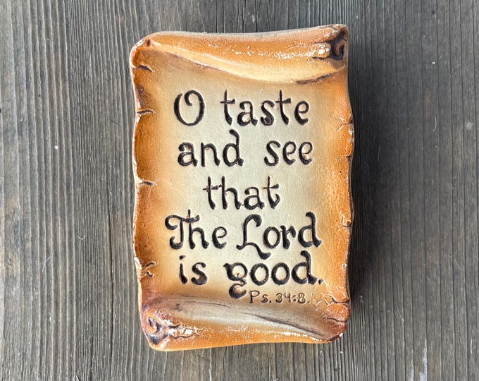 Vintage 1941 H.A. Larsen “O Taste and See That the Lord is Good” Psalms ...