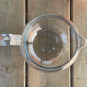 Vintage New Old Stock Pyrex Flameware 8446 Clear Glass 6 Cup Teapot ...