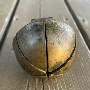 Antique Vintage 2 and 3/4 Inch Diameter Sleigh Bell Horse Harness Bell ...