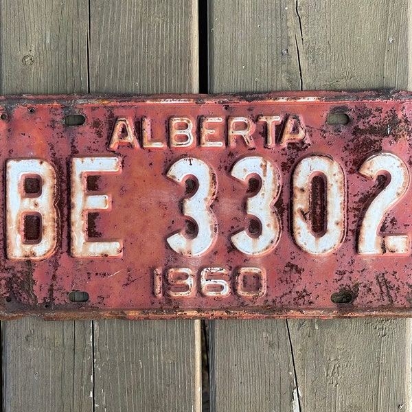 Old License Plate - Etsy