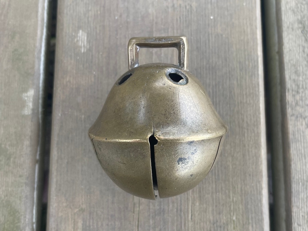 Antique Vintage 2 and 3/4 Inch Diameter Sleigh Bell Horse Harness Bell ...