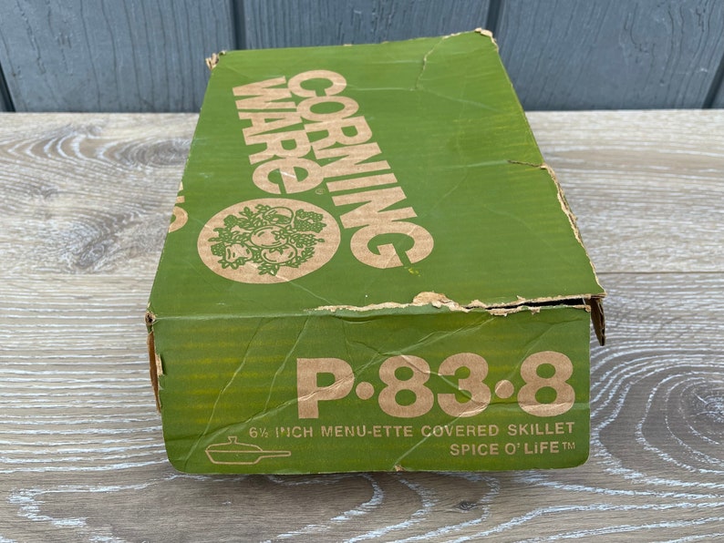 Vintage Corning Ware Spice of Life Pattern 6 and 1/2 Inch - Etsy