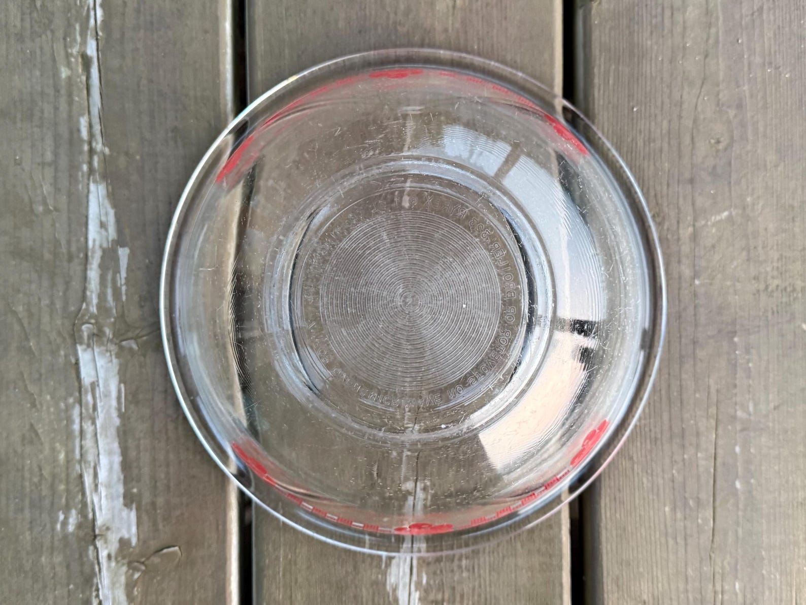 Vintage Pyrex Red Cherry and Checkers Cherry Gingham Clear Glass ...