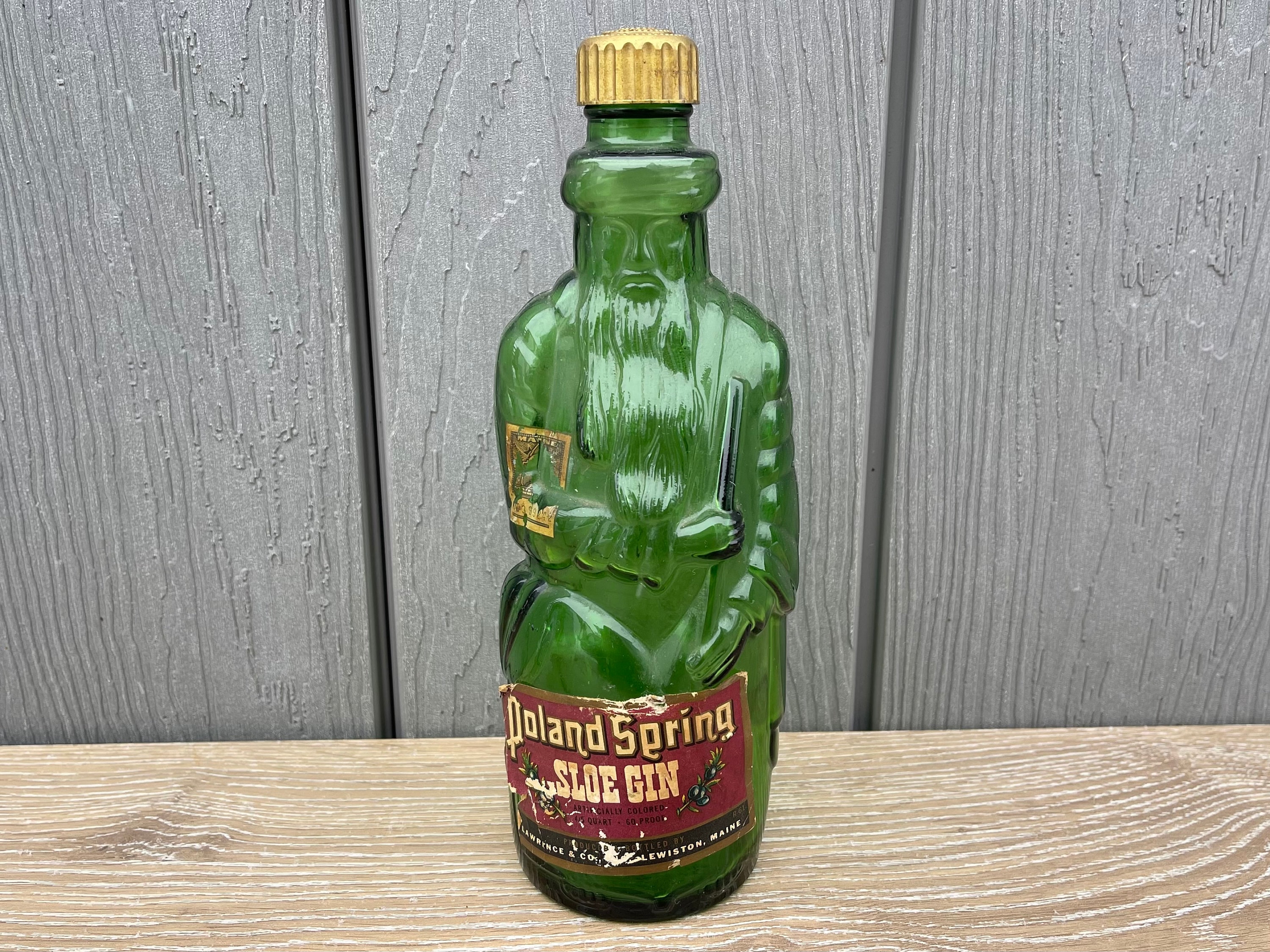 Gin In Plastic Bottle Green