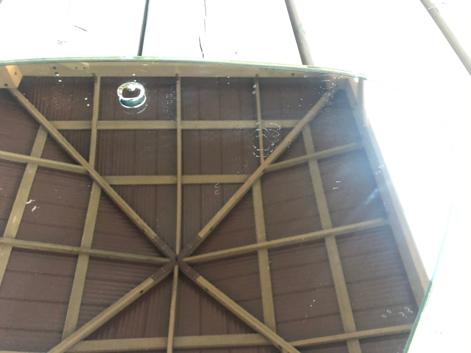 Vintage Mid Century Asymmetrical British Silvered Float Glass | Etsy