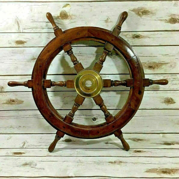 Wooden Ship Wheel - Etsy