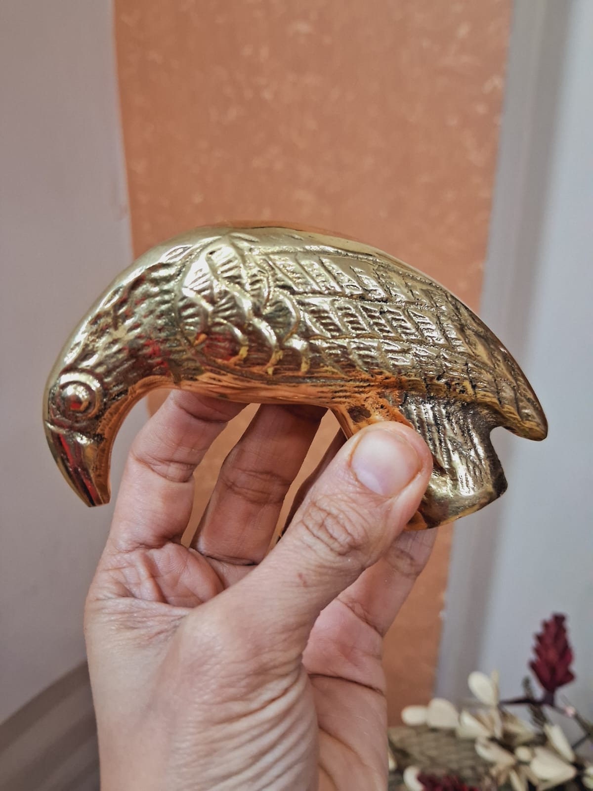 Brass Walking Cane Handles pack of 5 Gift Set for Walking Stick ...