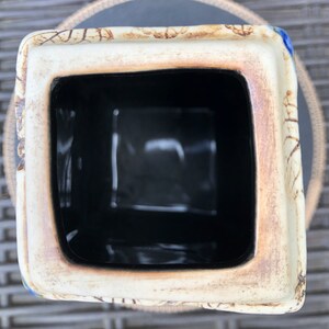 Malaysian Tenmoku Pottery Vase - Etsy