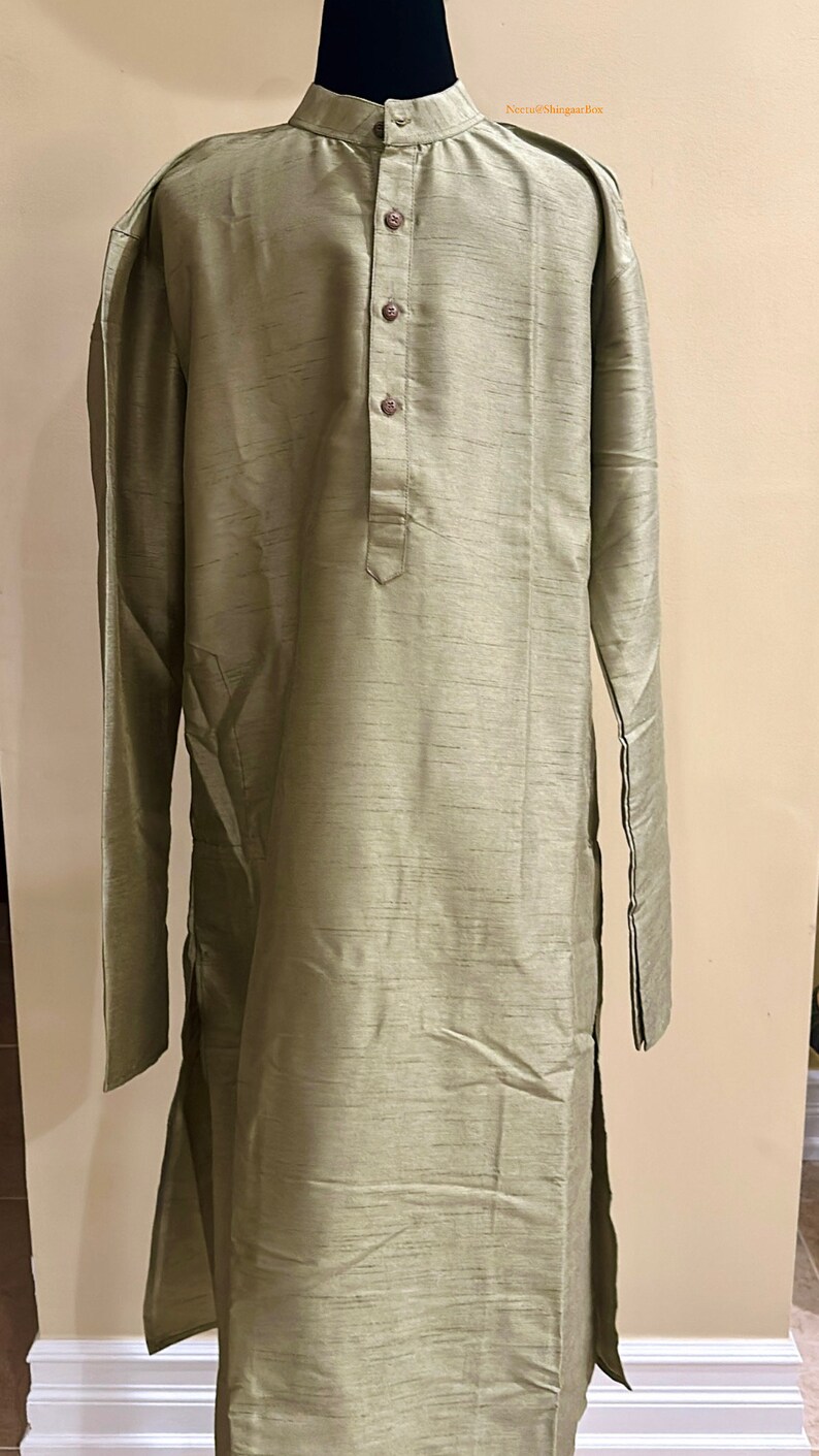 Men Olive Green Kurta Pyjama Nehru/modi Jacket/vest/waist Coat Set ...
