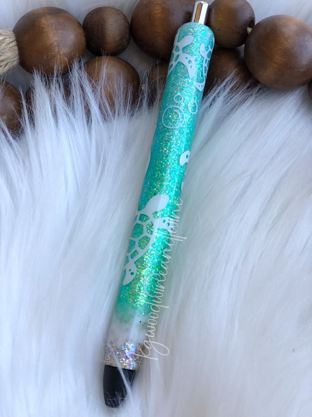 Sea Turtle Glitter Pen | Ocean | Turtle Glitter Inkjoy Gel Pens - Etsy