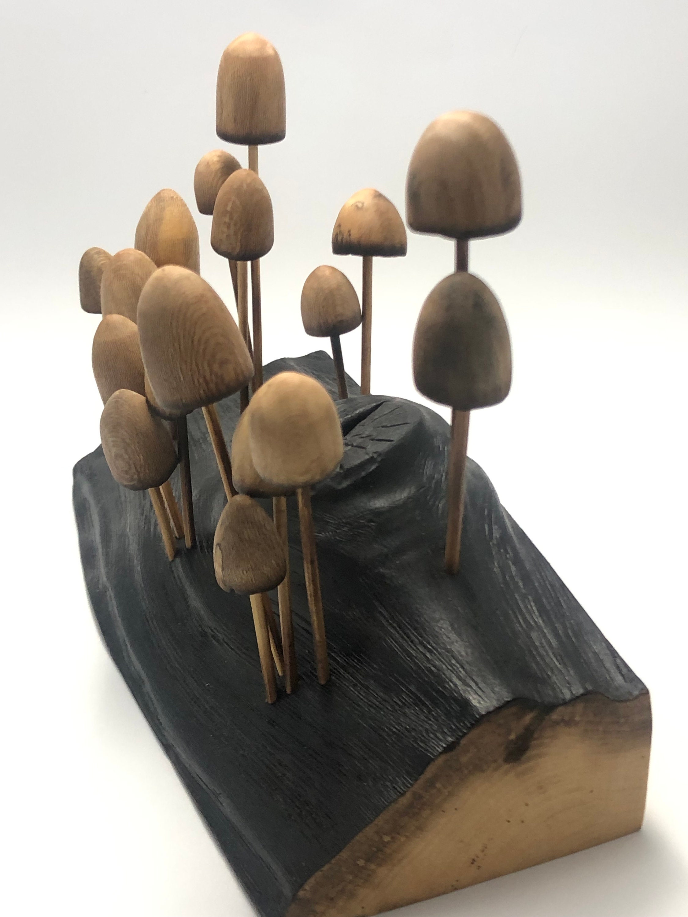 Handmade Wooden Mushroom Scape - Etsy