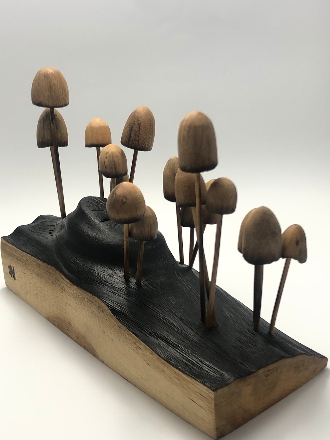 Handmade Wooden Mushroom Scape - Etsy