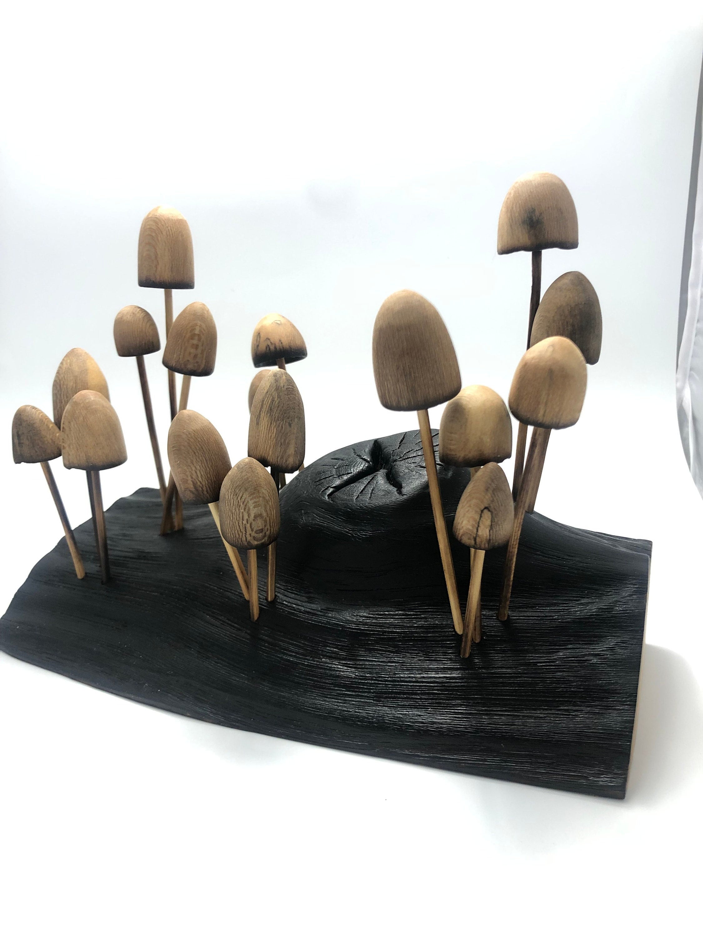 Handmade Wooden Mushroom Scape - Etsy
