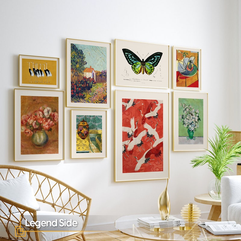 Eclectic Gallery Wall - Etsy