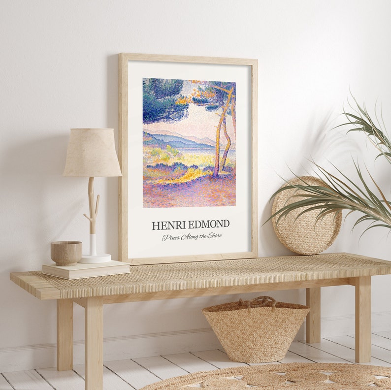 Neo Impressionist Gallery Wall Set FRAMED Exhibition Wall - Etsy