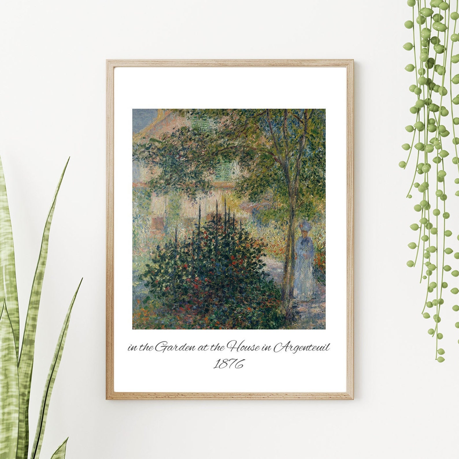 Claude Monet Prints FRAMED 3 Piece Wall Art Monet Framed | Etsy