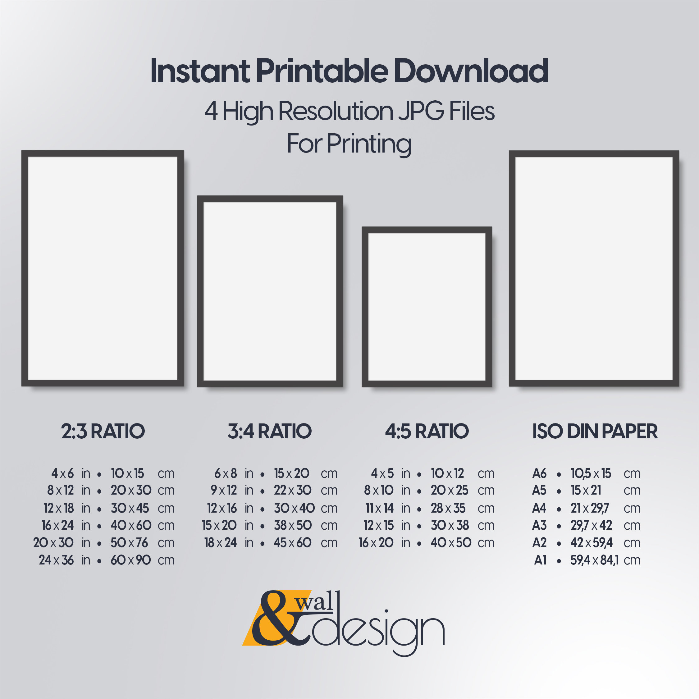 Printable Abstract Wall Art Prints Set Abstract Print Wall | Etsy