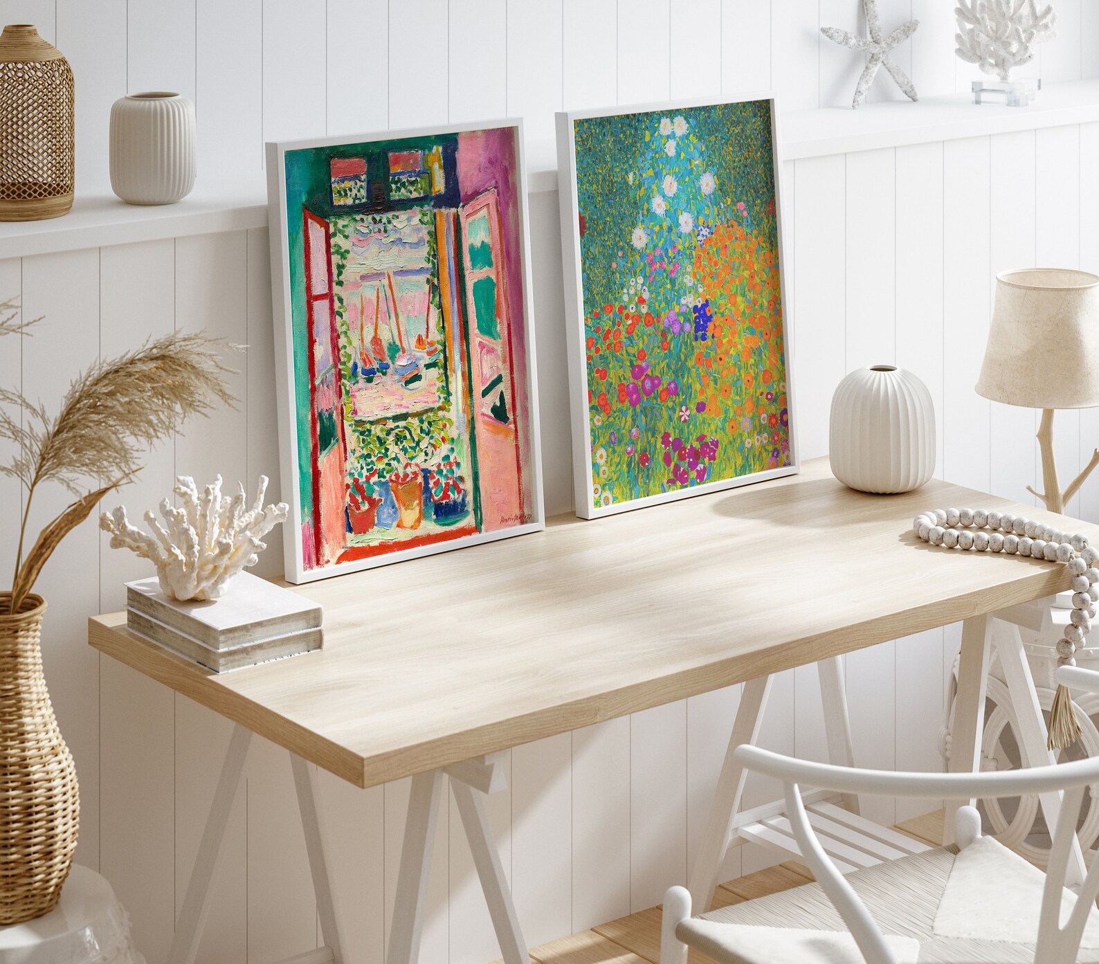 Eclectic Gallery Wall Set of 8 FRAMED Prints Maximalist Wall Decor ...