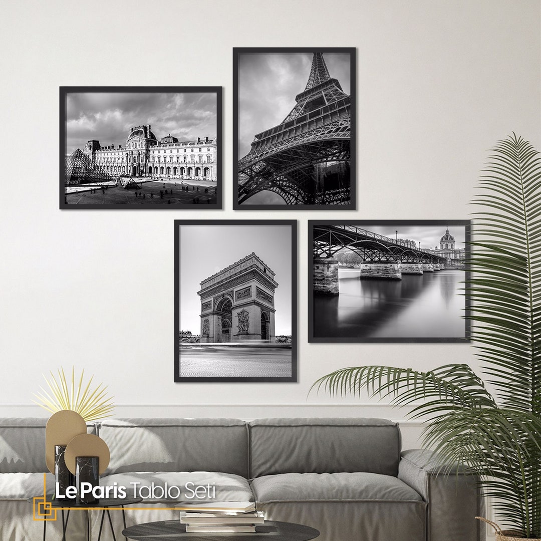 Paris Cityscape Gallery Wall Set. Paris Architecture Cityscape Print ...