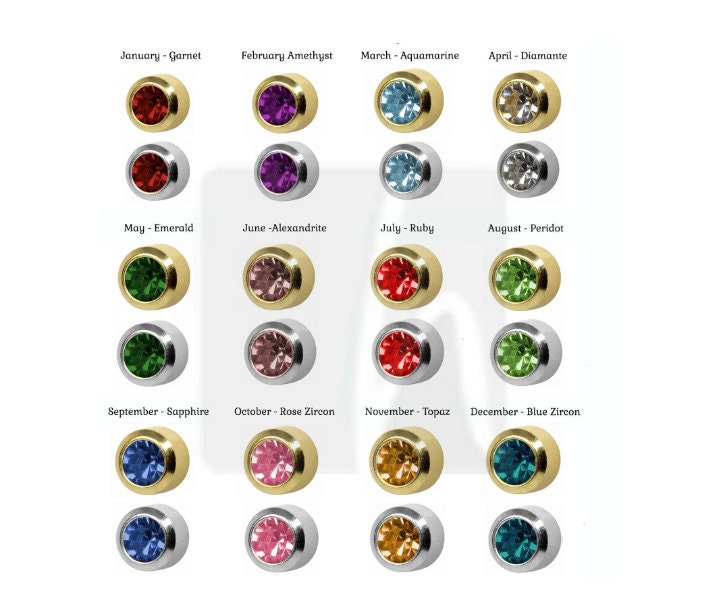 Studex Earrings Back April Regular