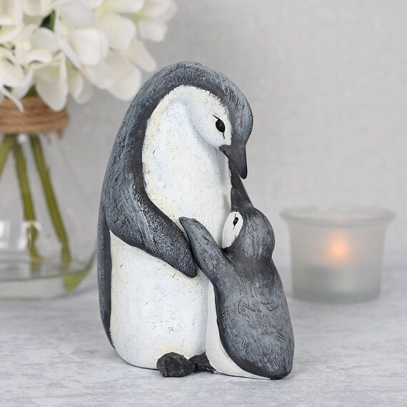 Baby Penguins Hugging