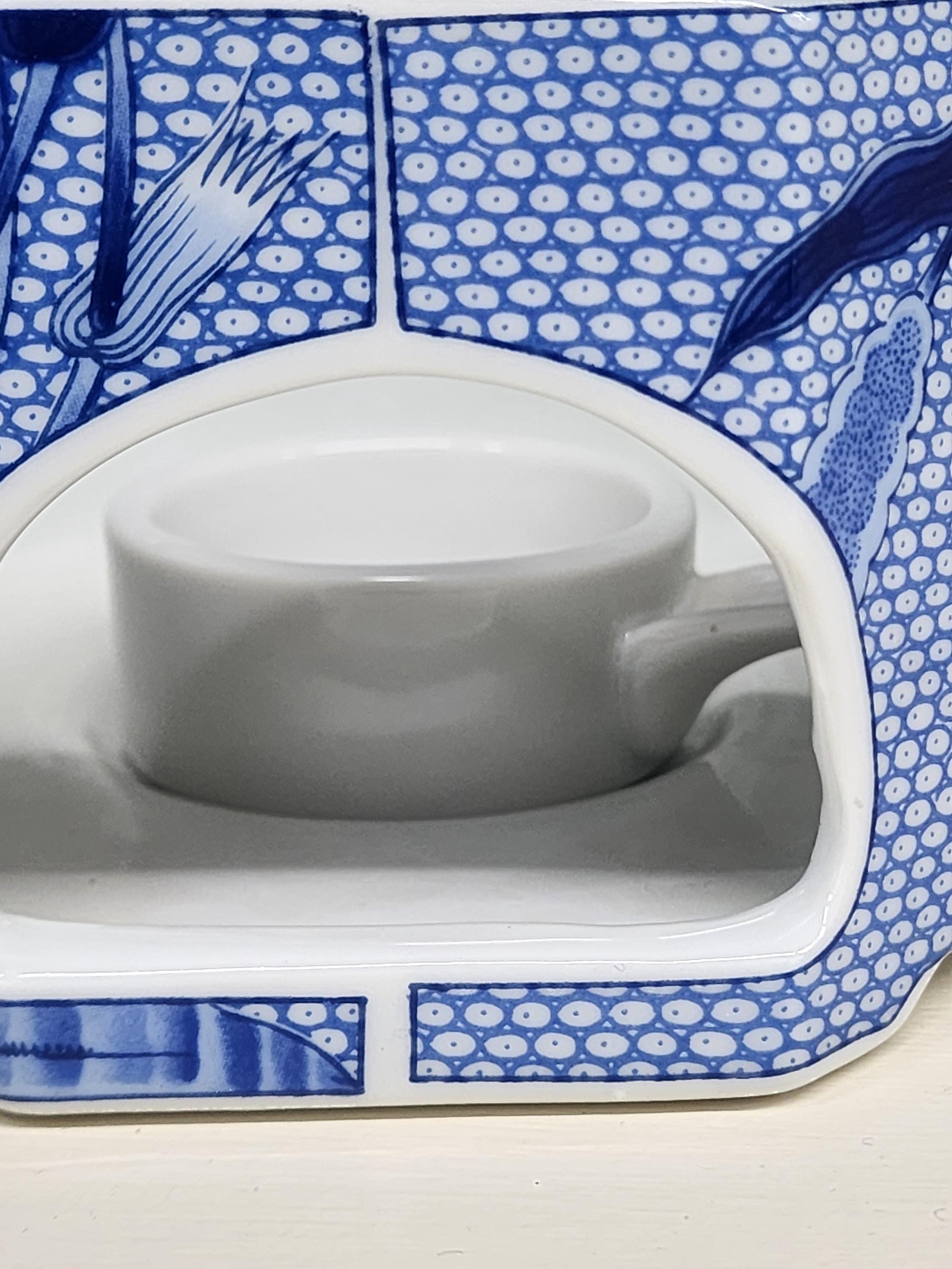 Arita Blue and White Chinese Quail Porcelain Teapot and Warmer - Etsy