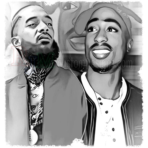 Nipsey PNG Tupac Png 2pac Shirt Print animated Digital - Etsy