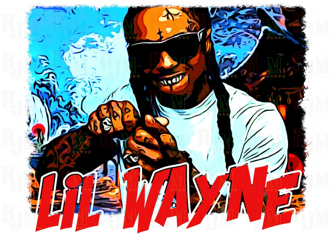 Lil Wayne PNG Lil Wayne Shirt Print Weezy Shirt Print - Etsy