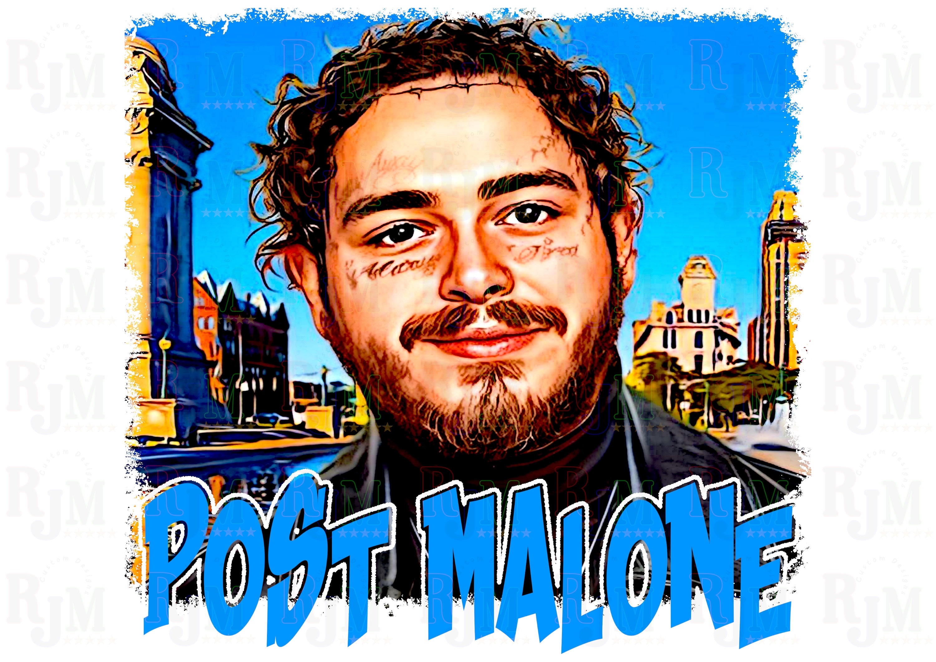 Post Malone PNG Post Malone Shirt Print Post Malone Print - Etsy