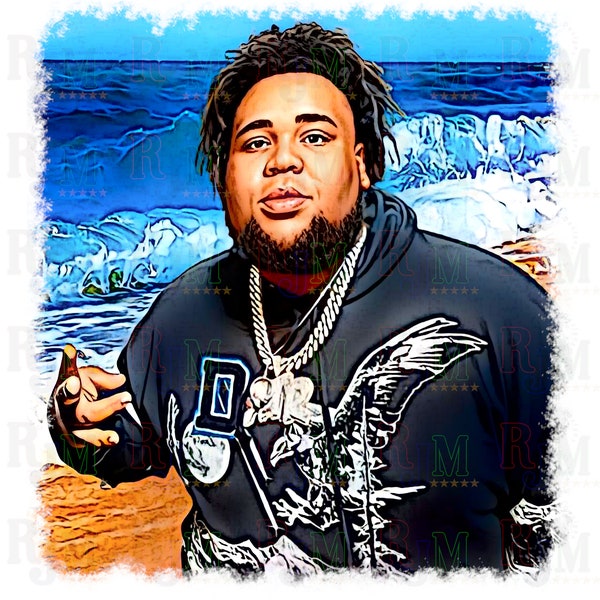 Rod Wave Stencil - Etsy