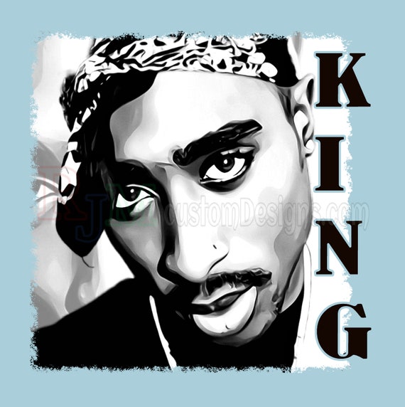 Drawing & Illustration Art & Collectibles Sublimation Tupac Shirt svg 2Pac Shirt print DTF ...
